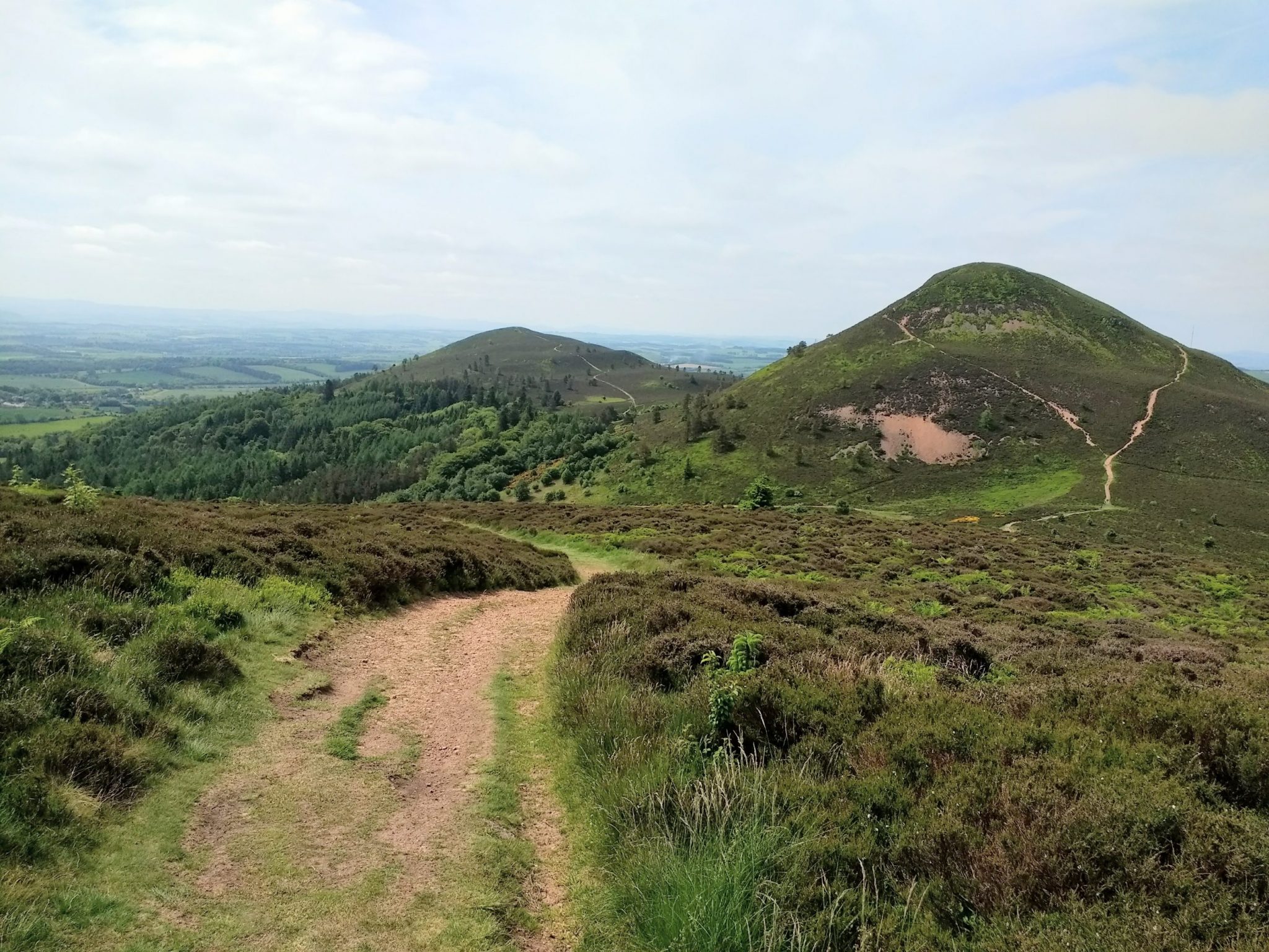 The Eildon Hills, Melrose, Scottish Borders. - Trimontium Museum