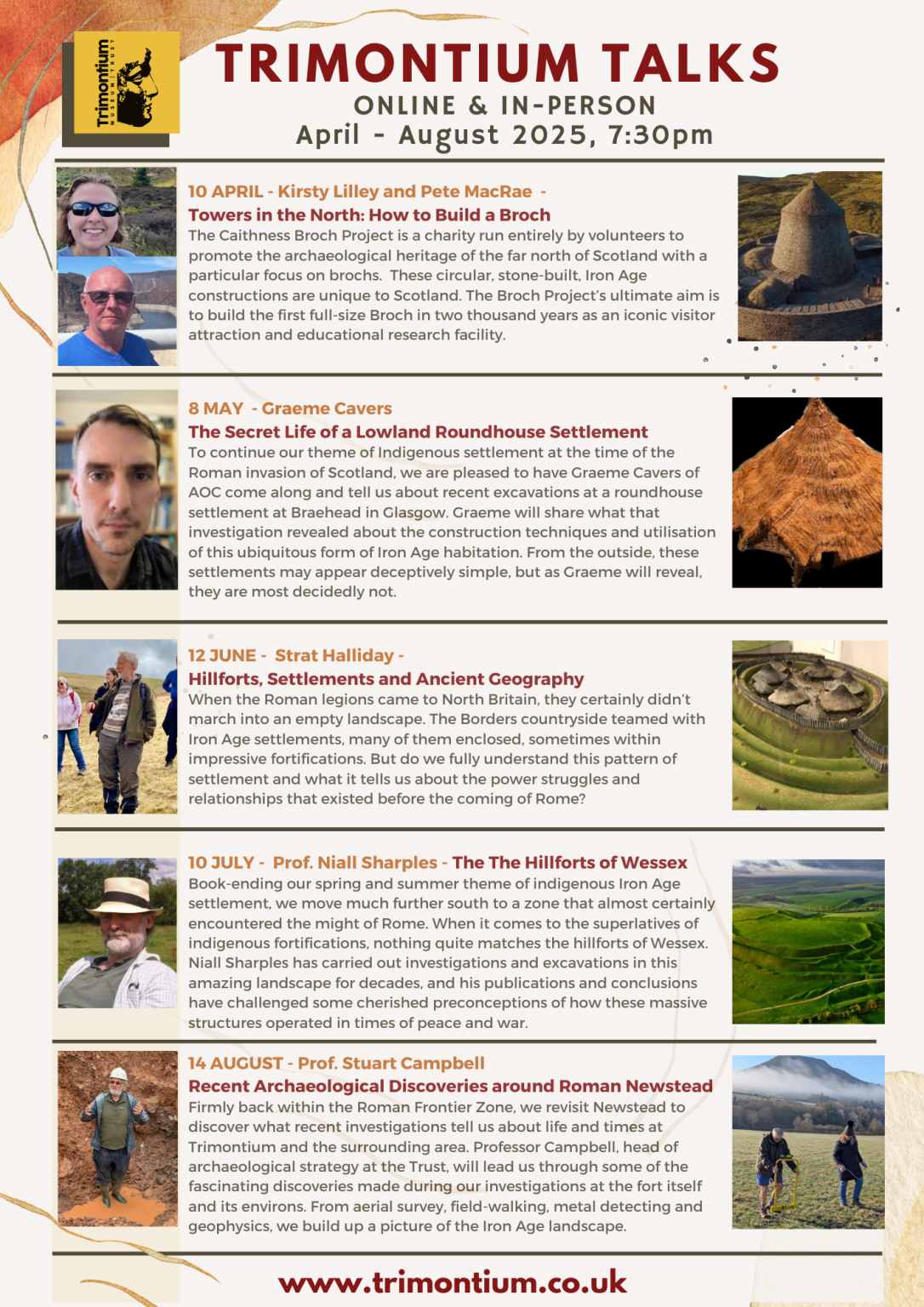 Trimontium Talks Series - Trimontium Museum